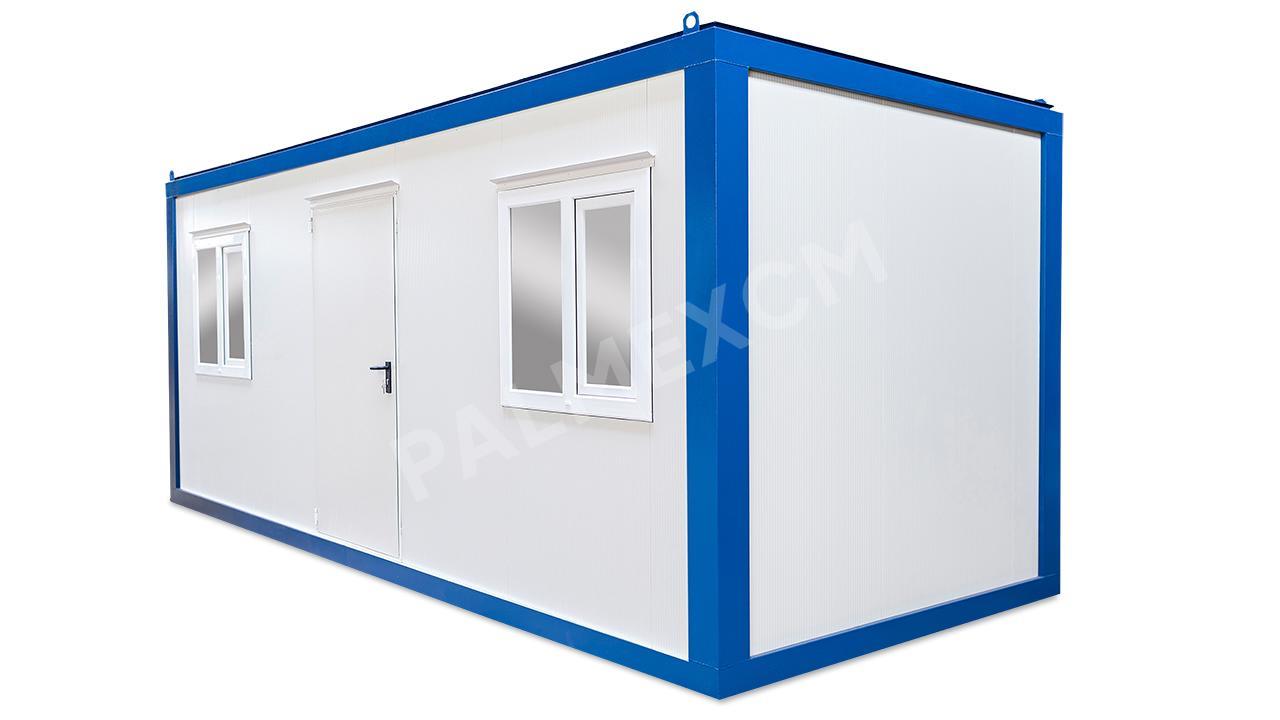 Conteneur Bureau 6m HI-FIX 1 Porte 2 Fenêtres | PalmexCM